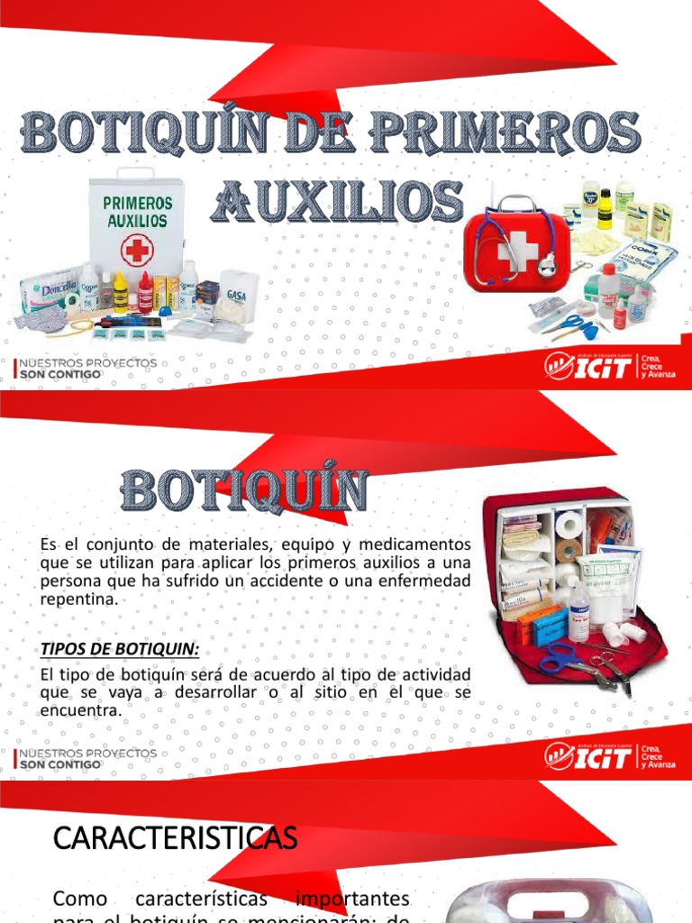 Guía Completa de Botiquines de Primeros Auxilios | PDF