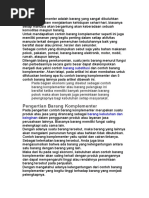 Contoh Barang Elastis dan Inelastis | PDF | Bisnis