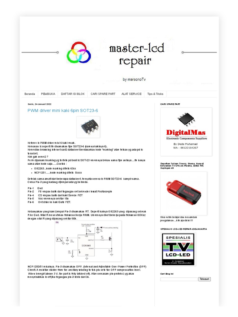 Master-Lcd Repair - Januari 2022 | PDF