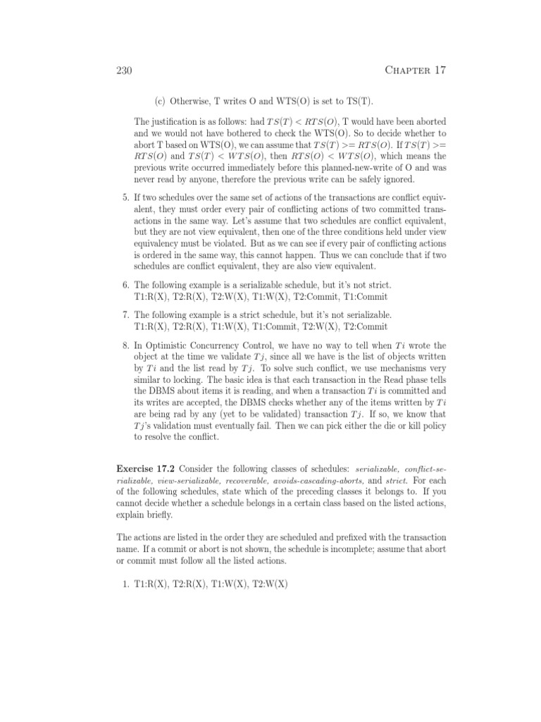 Transactions | PDF | Concurrency (Computer Science) | Computing