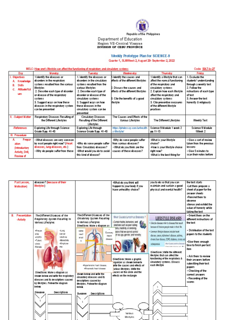 GR, 9 Reg - Science 9 WK 2 (Ok) 1 | PDF | Chronic Obstructive Pulmonary ...