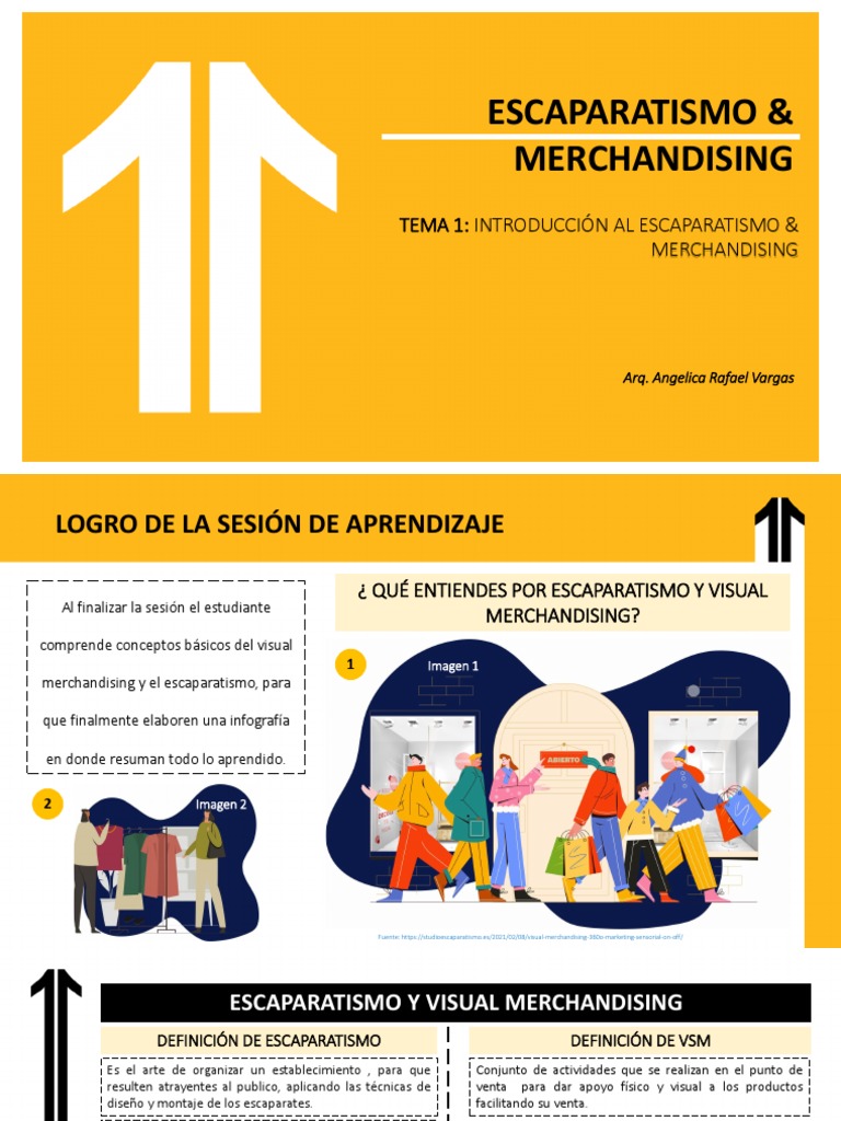 Tema 1 - Introducción Al Escaparatismo y Merchandising | PDF | Comercialización | Marketing