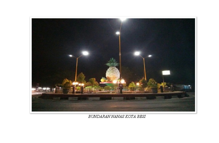 Bundaran Nanas Kota Besi | PDF