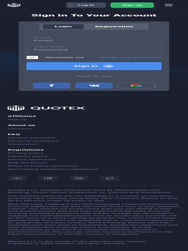 Quotex An Innovative Platform For Online Investm | PDF | Finance ...