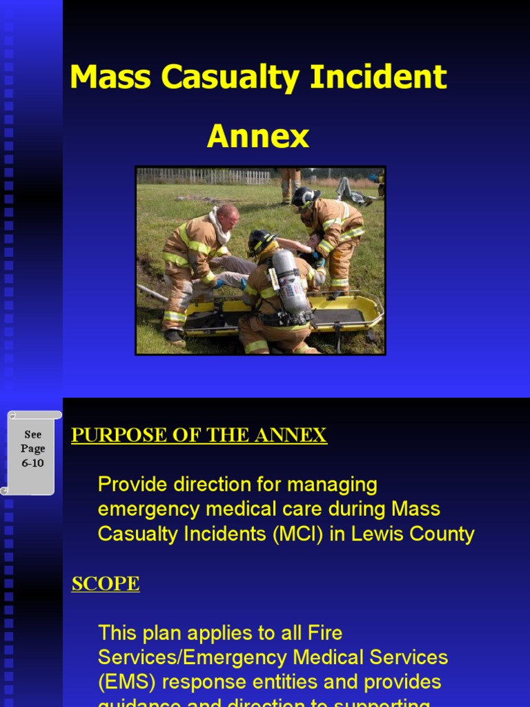 MCI Management Plan for Lewis County | PDF | Emergency Medical Services ...