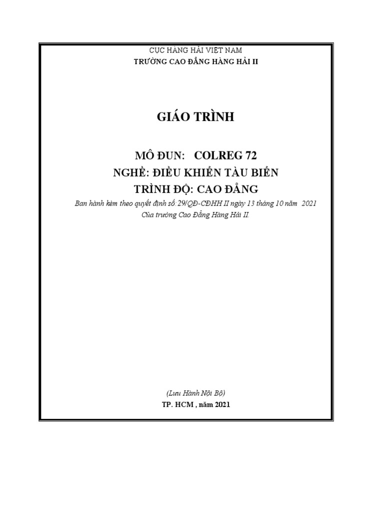 CD10 Colregs | PDF