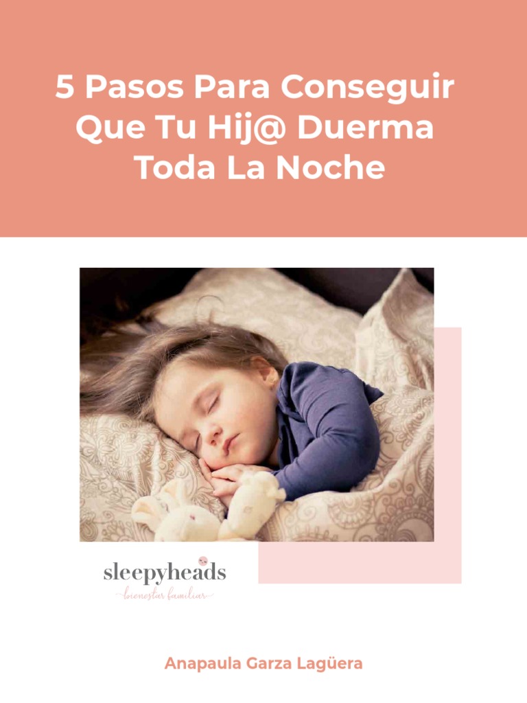 5 Pasos para Que Tu Hijo Duerma | PDF | Dormir | Las emociones