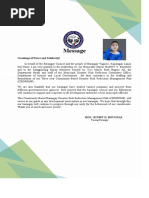 Script For 2021 First Semester Barangay Assembly | PDF | Social Science