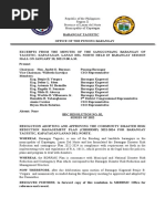 Barangay Cbjip Sample | PDF | Child Abuse | Violence