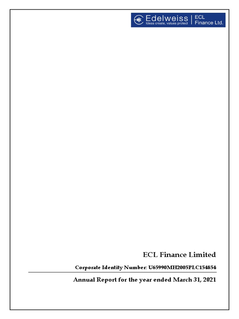 ECLF Annual Report FY20 21 | PDF | Internal Control | Risk Management
