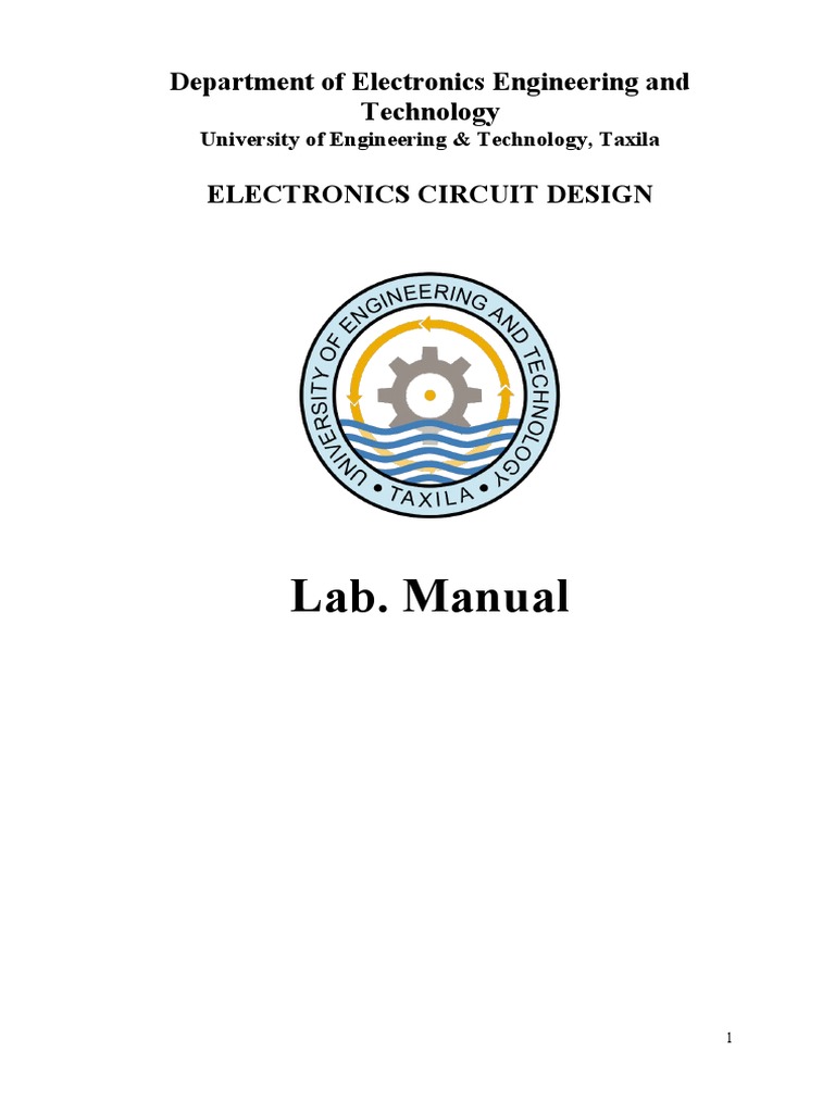 Ecd Manuals 1-7 | PDF | Amplifier | Bipolar Junction Transistor