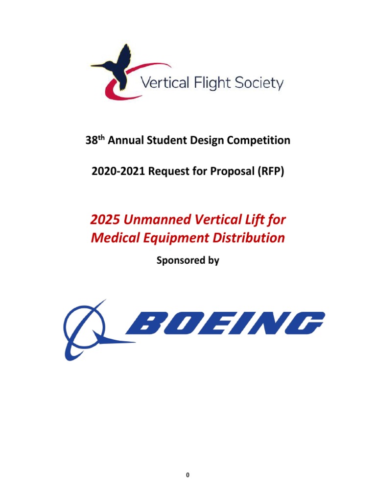 Boeing RFP - Vfs SDC 2020 - Final - 1.2 | PDF | Reliability Engineering | Design