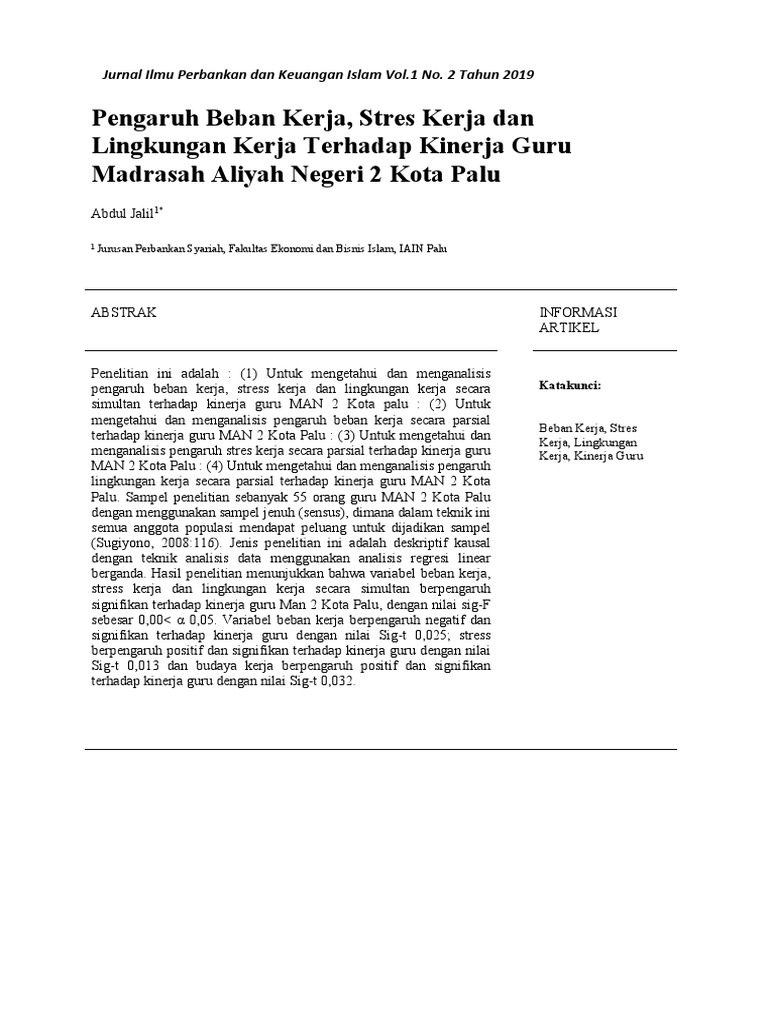 14-Article Text-20-1-10-20200411 | PDF | Karier & Perkembangan