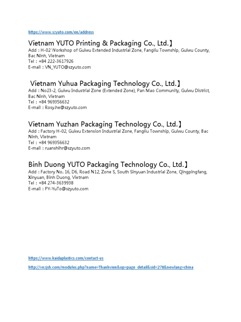 Contact Part 1 | PDF