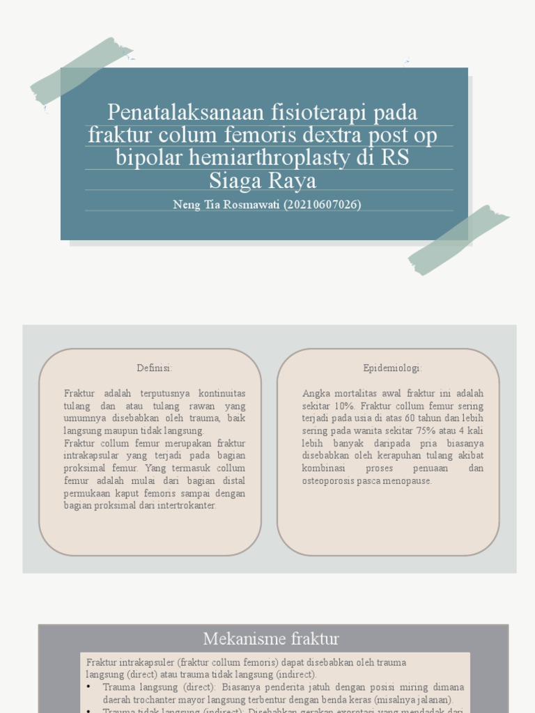 Laporan Kasus RS Siaga Raya | PDF
