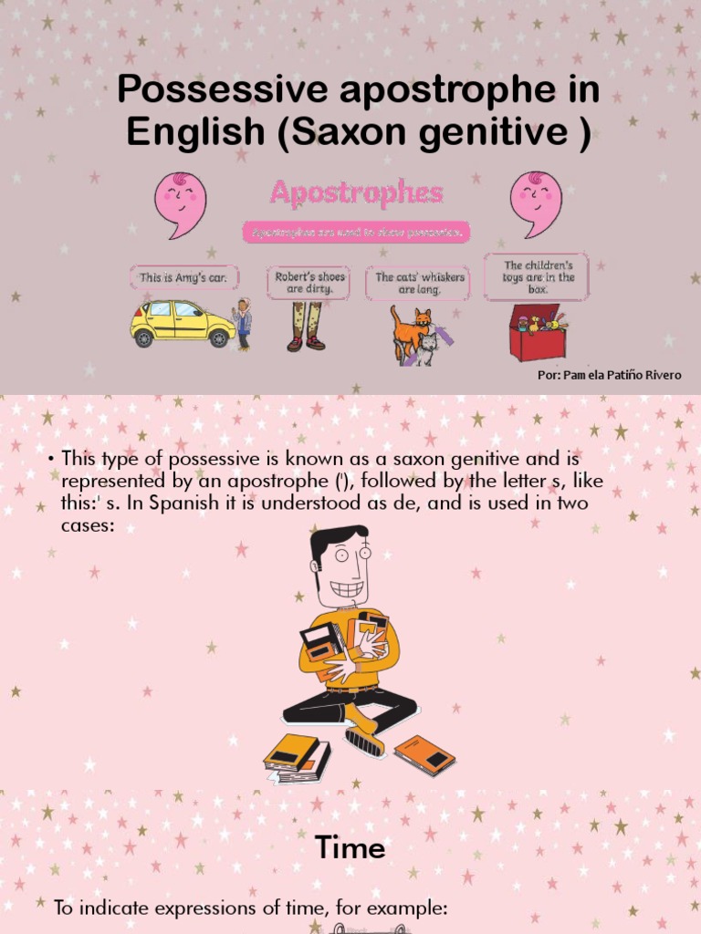 Saxon Genitive Explained | PDF | General Fiction