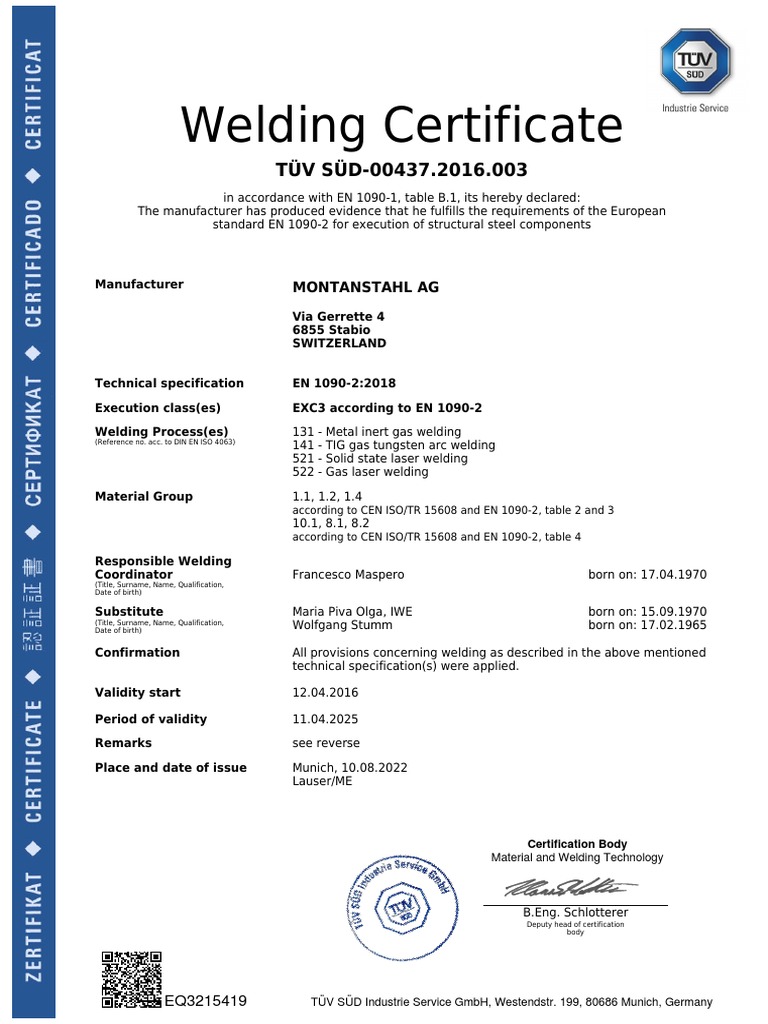 EN - 1090 2 en | PDF | Welding | Construction