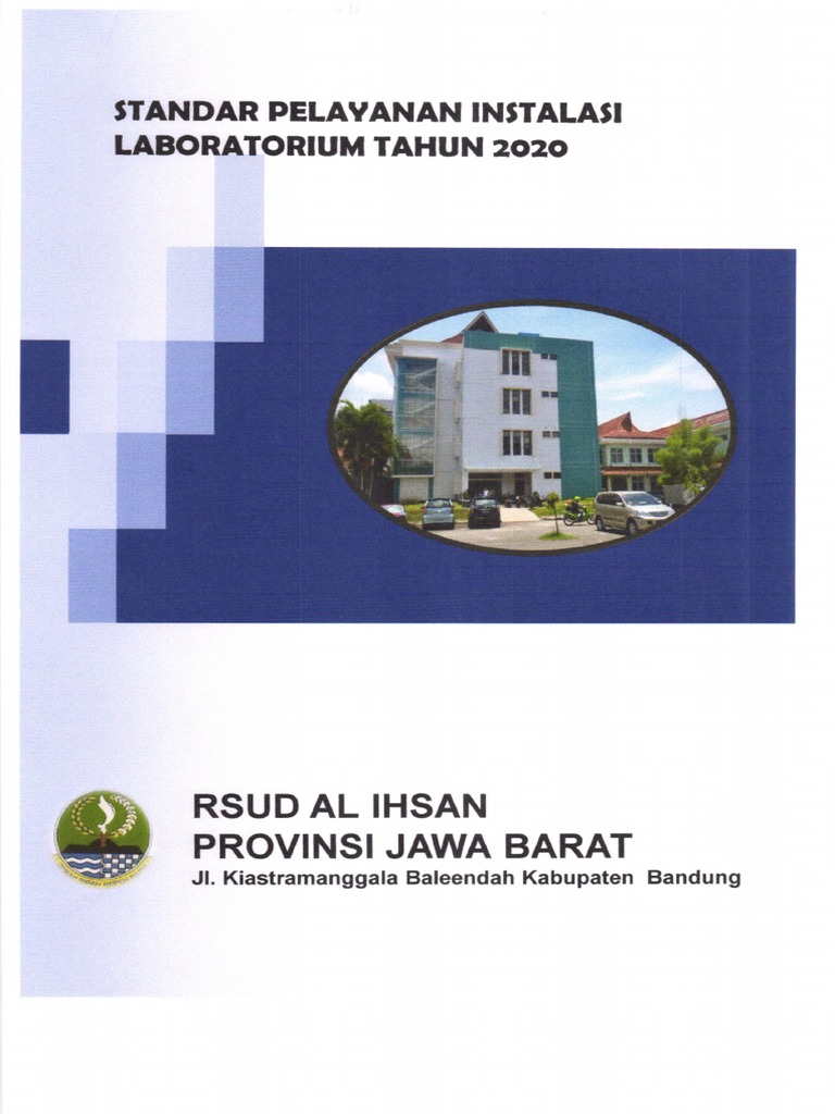 Standar Pelayanan Laboratorium RSUD Al-Ihsan | PDF