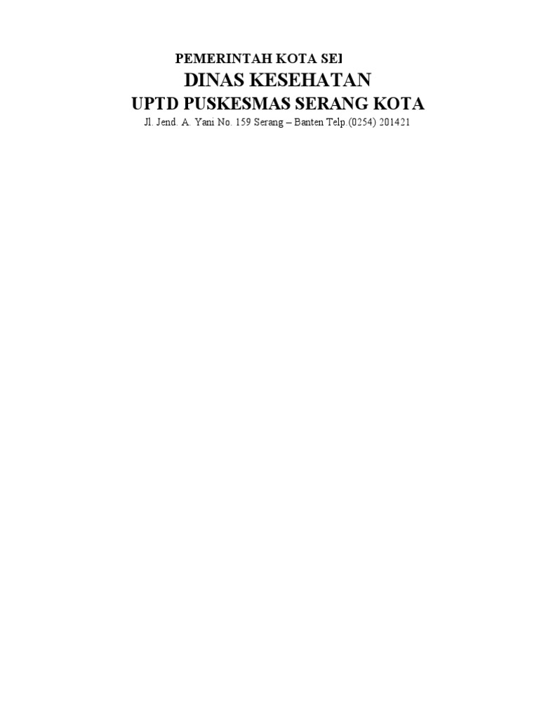 Blangko SBBK Excel | PDF