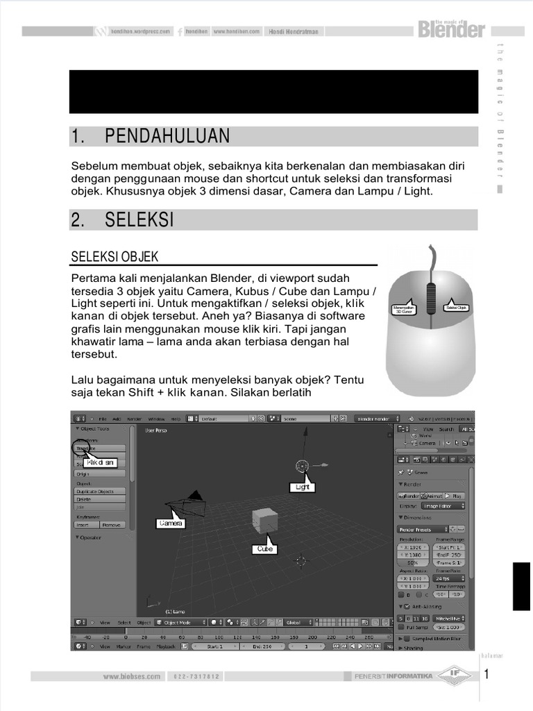 Buku The Magic of Blender 3d | PDF