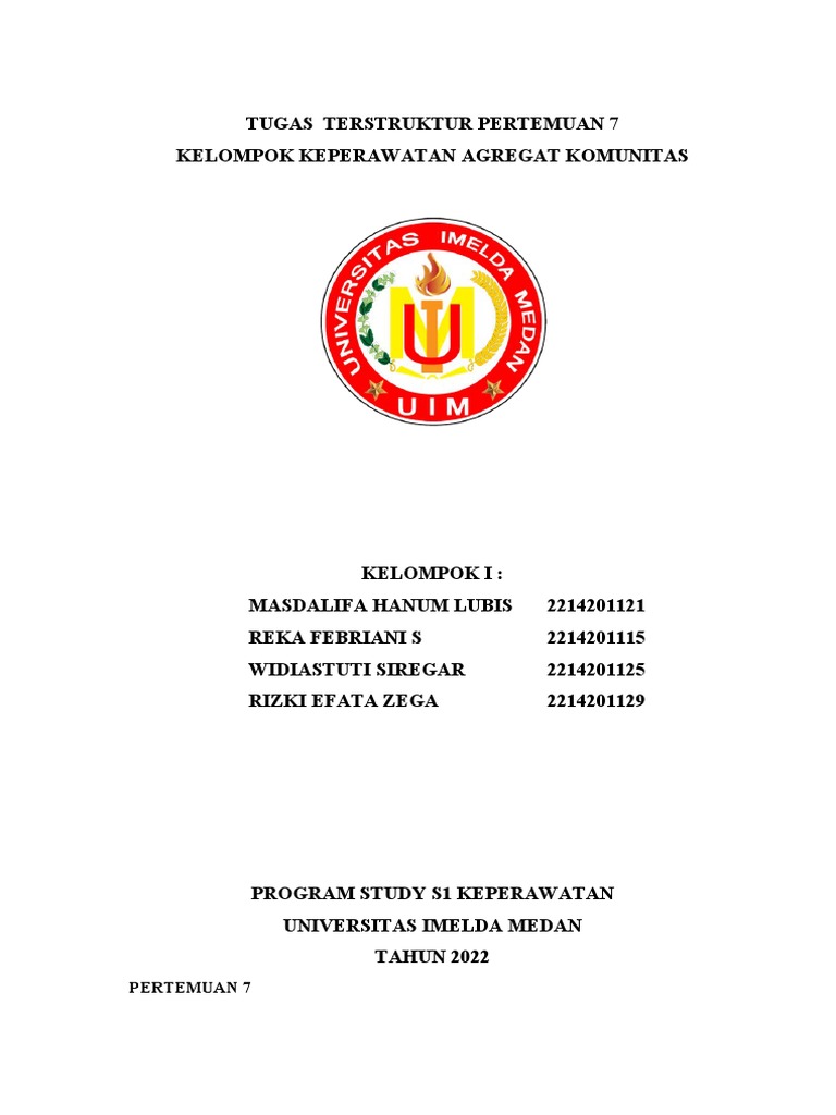 Tugas Terstruktur Per 7 Kep Agregat | PDF | Sains & Matematika