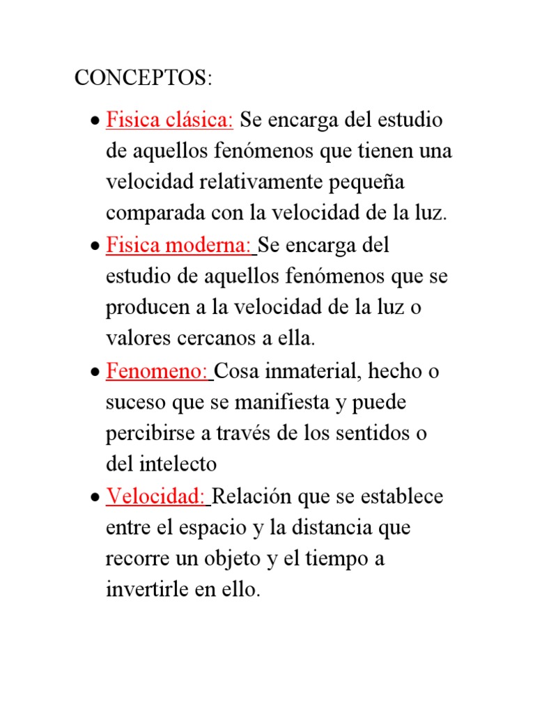 Introducción A La Física | PDF