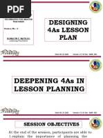 4A Lesson Plan Template | PDF