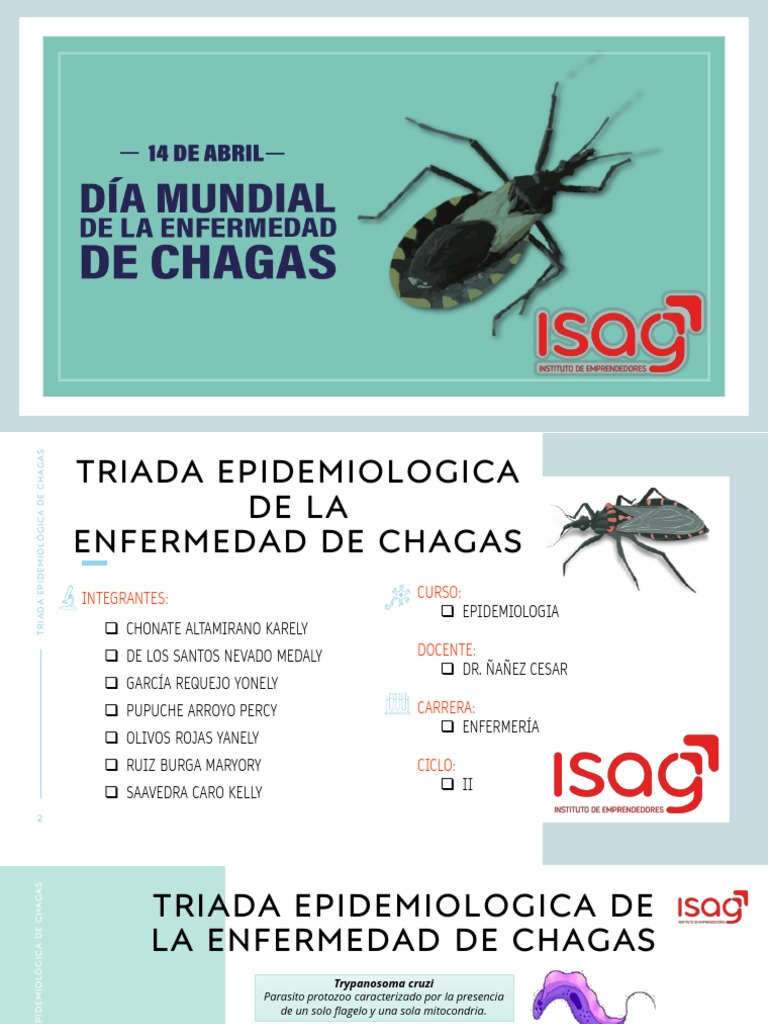 Triada_Enfermedad de chagas | PDF | Organismos | Microbiología