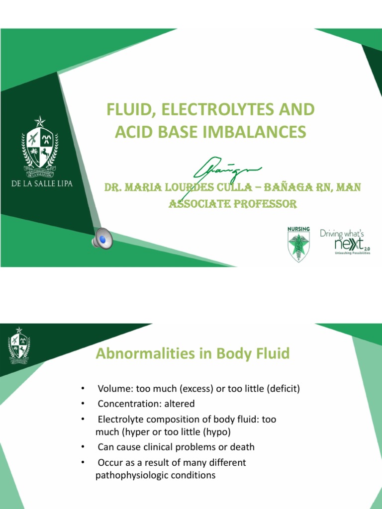 Fluid and Electrolyte | PDF | Electrolyte | Homeostasis