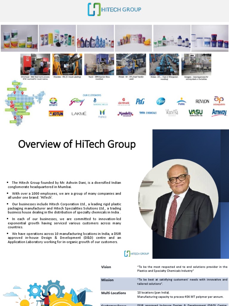 Hi-Tech Group-Corporate - Presentation | PDF | Plastic | Recycling