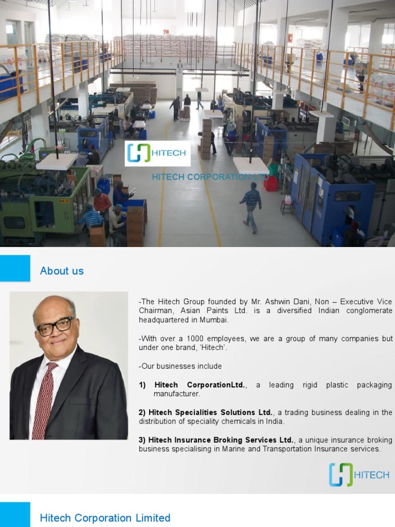 Hitech Corporation Ltd. - Plastic-Buckets | PDF | Plastic