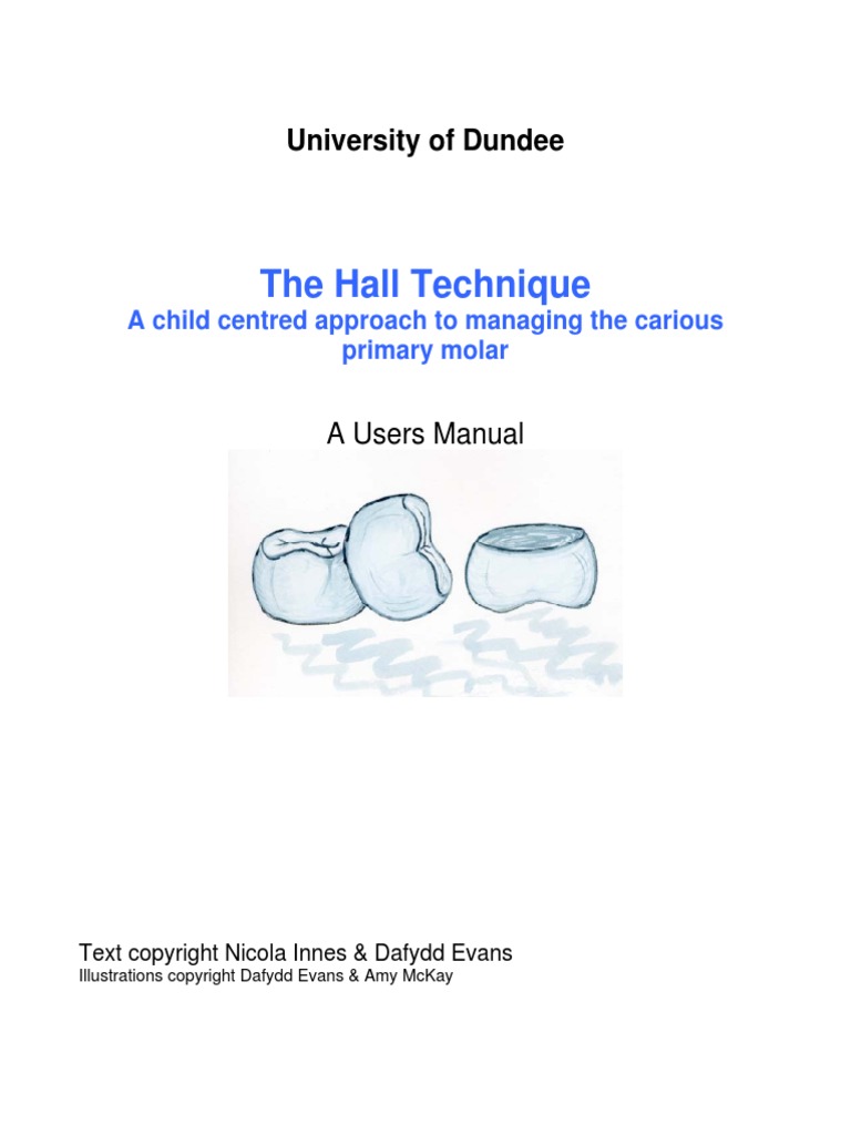 NQVH The Hall Technique Manual | PDF | Health Care | Tooth