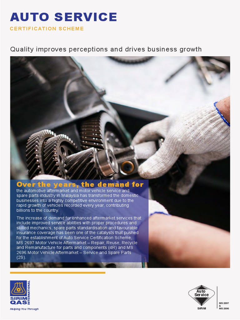 Iso Auto-Service 4R2S | PDF | Standardization | Recycling