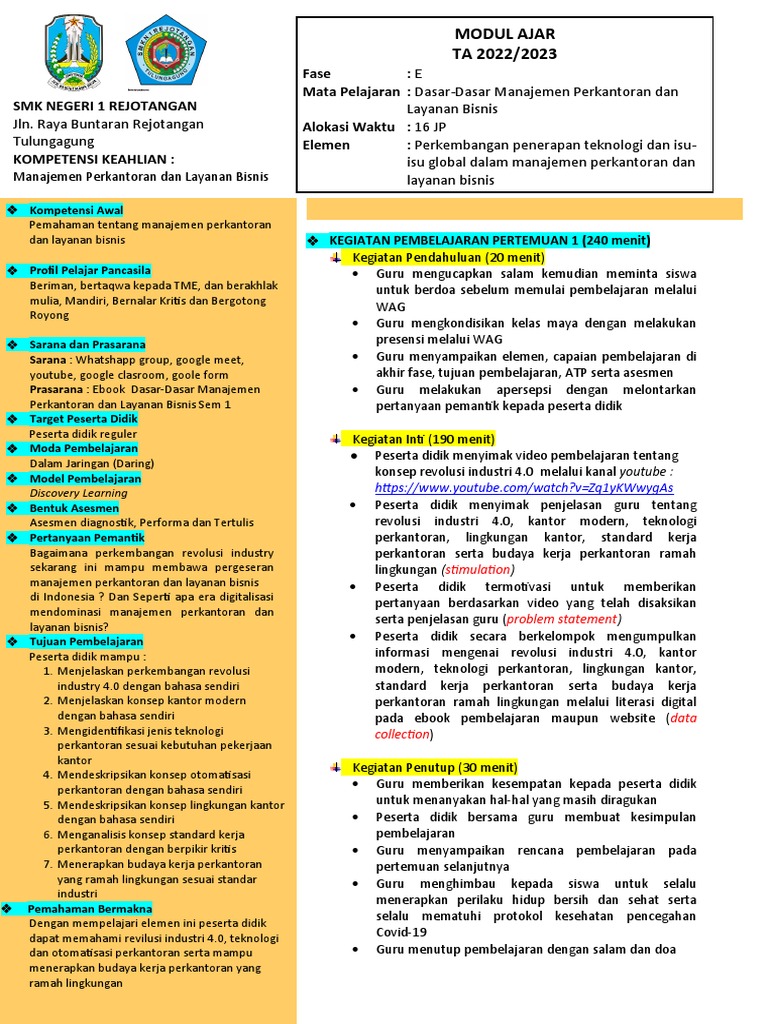 Elemen 2 Revolusi Industri 4.0 MPLB | PDF | Karier & Perkembangan | Bisnis