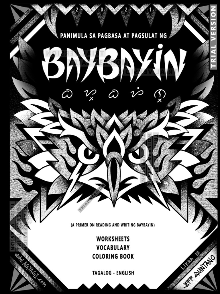 Baybayin Workbook 1 (Trial Version) | PDF