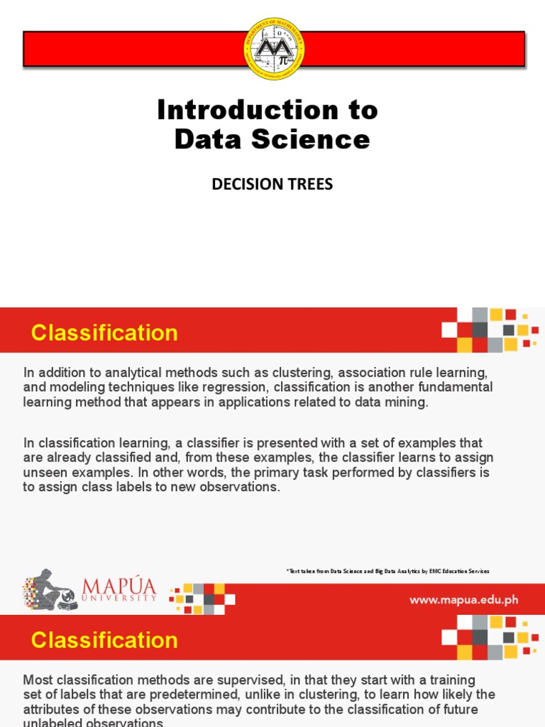 Lesson 10 Decision Trees | PDF | Statistical Classification | Dependent ... Lesson 10 Decision Trees | PDF | Statistical Classification | Dependent ...