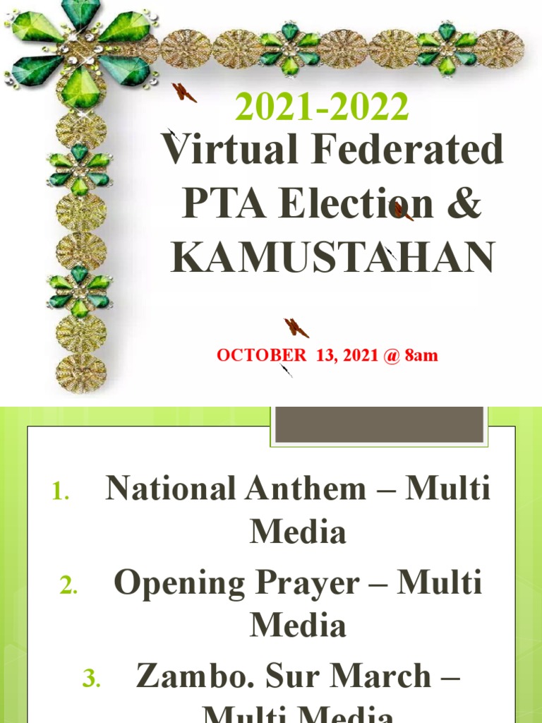 2021-2022 Pta Election | PDF | Oath Of Office | Government