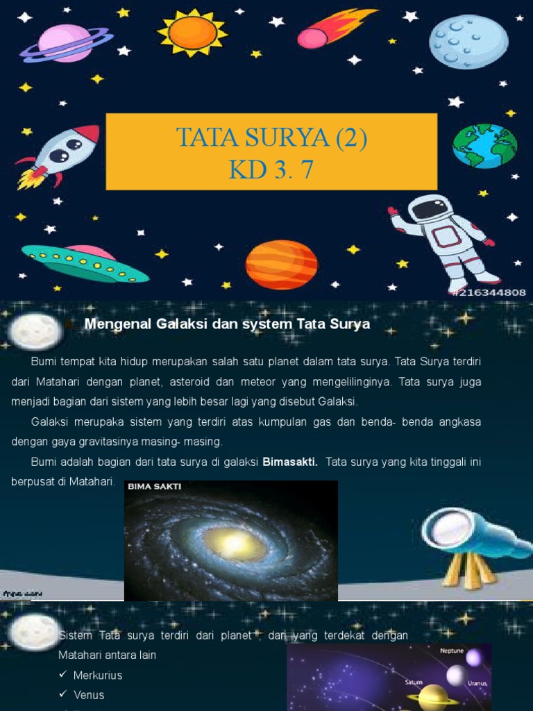 KLASIFIKASI PLANET DALAM TATA SURYA | PDF