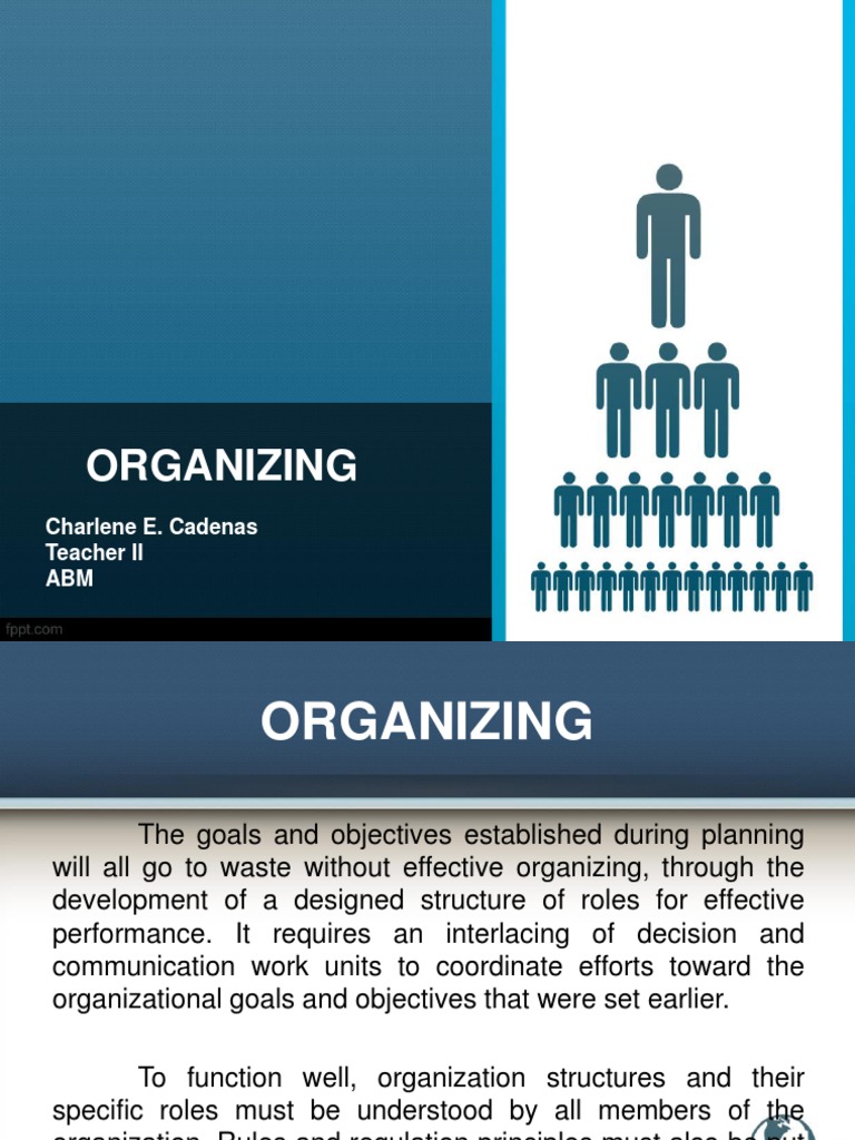 Chapter 4 Organizing | PDF | Organizational Structure | Leadership