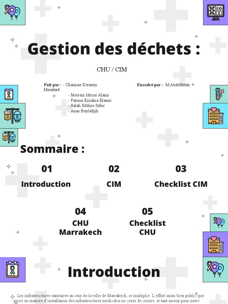 CIM and CIH | PDF | Hôpital | Déchets