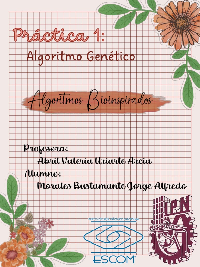 Algoritmo Genético para Maximización | PDF | Algoritmos | Función ...