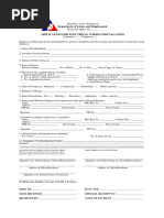 Application For Fsec Fsic Form | PDF | Fire Safety | Government