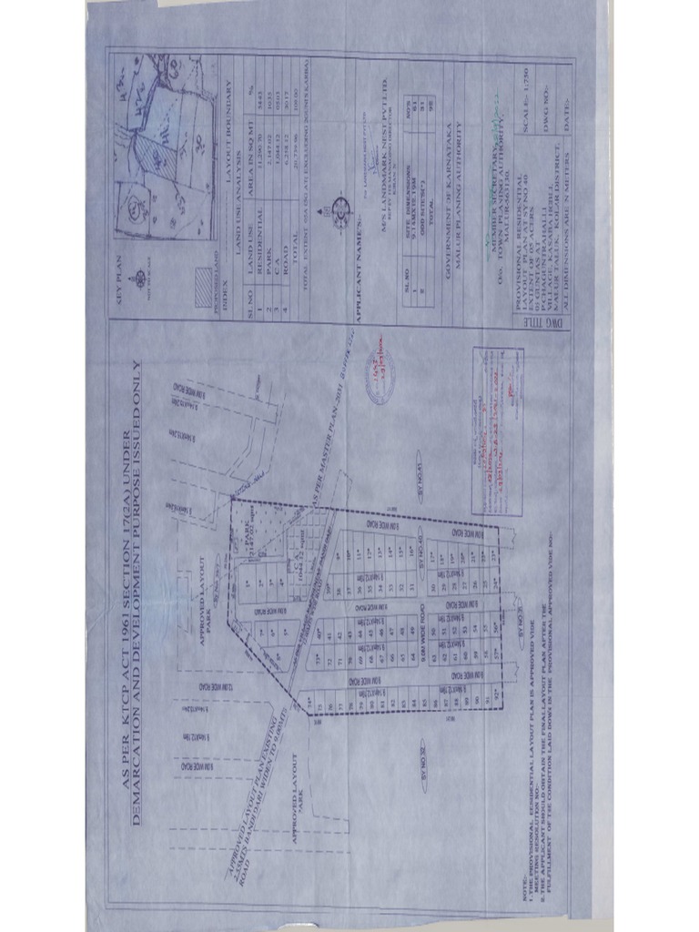 RIO Approved Layout Plan | PDF