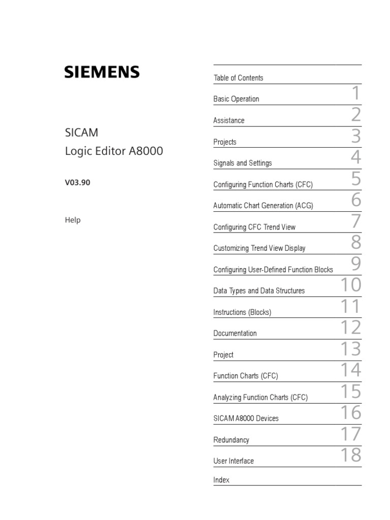 Understanding CFC in SICAM A8000 | PDF | Chlorofluorocarbon | Data Type