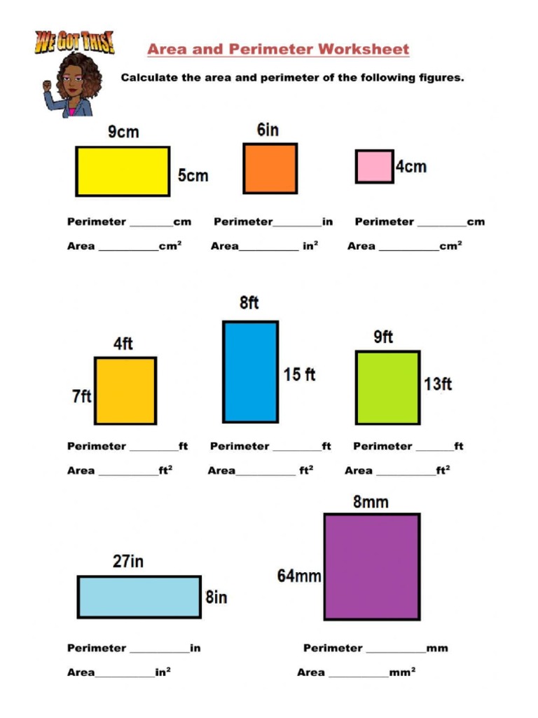 Area and Perimeter | PDF