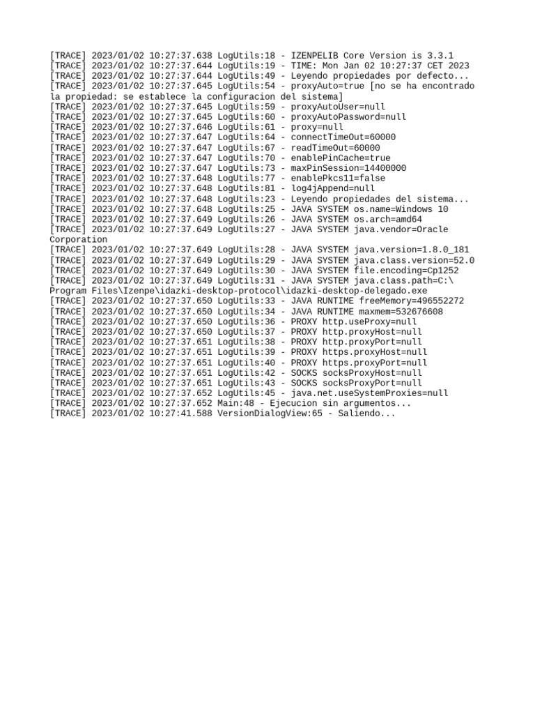 Idazki Desktop Trace Pdf Java Programming Language Java Specification Requests
