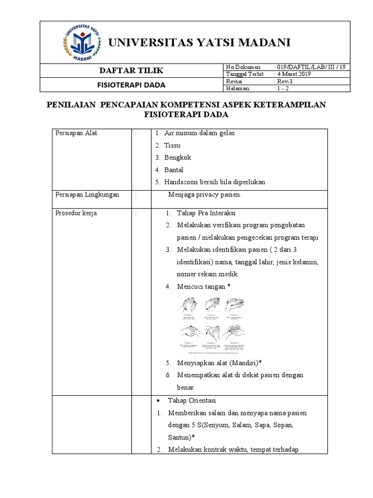 Panduan Fisioterapi Dada Lengkap | PDF