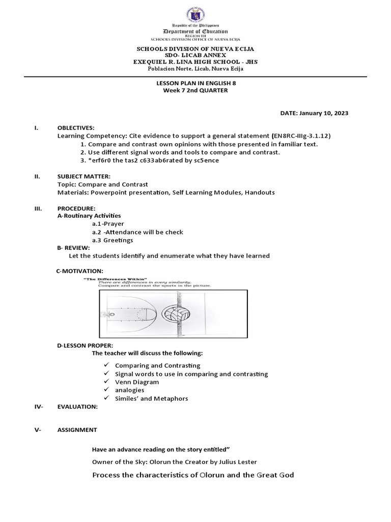 DLP COT 2nd Quarter | PDF
