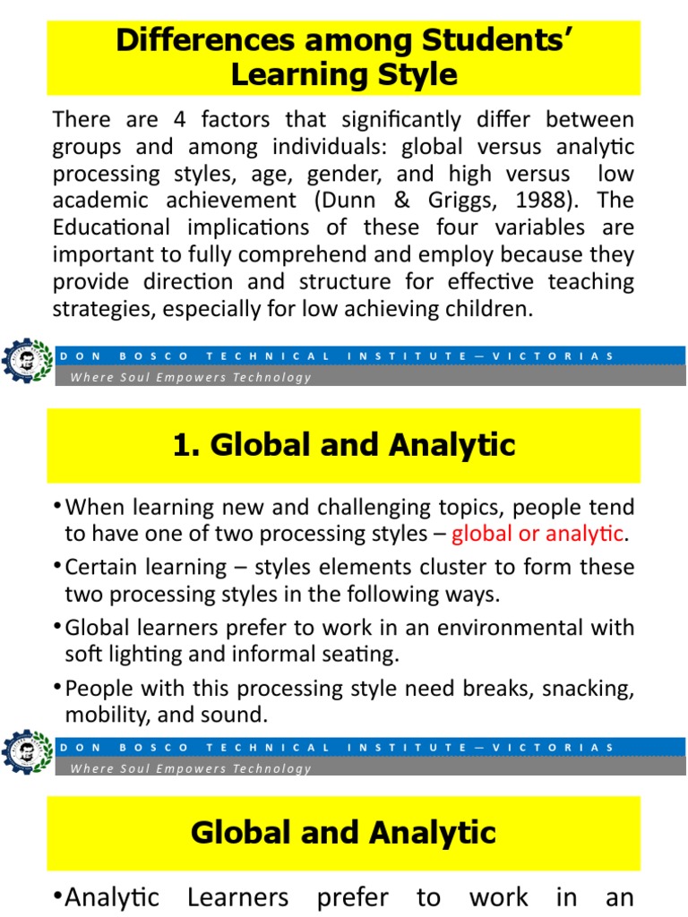 Chapter 4-Learning and Memory Lesson 2 Learning Styles | PDF | Learning Styles | Learning