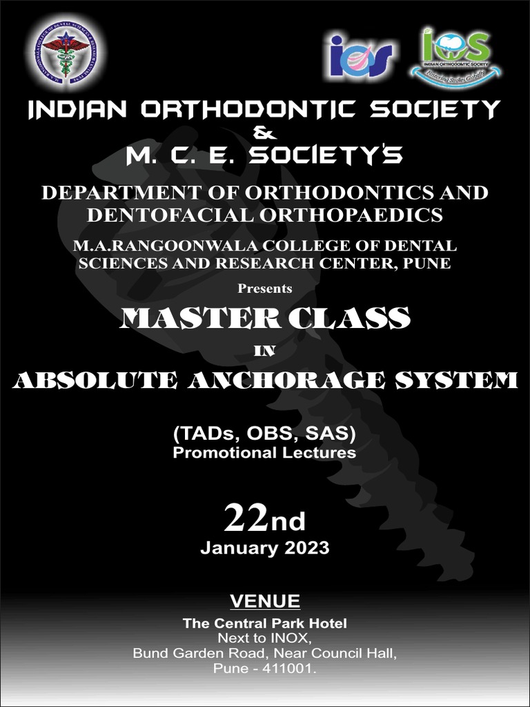 Master Class PDF | PDF | Orthodontics | Dentistry Branches